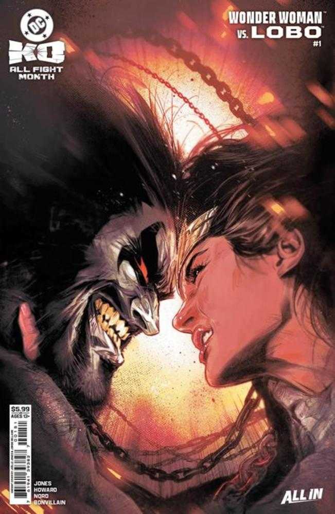 DC K.O. Wonder Woman vs Lobo #1 (One Shot) Cover C Joelle Jones Card S